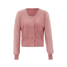 NAEMI Strickjacke Damen Gr&ouml;&szlig;e XS/S rosa