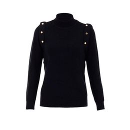 caspio Pullover Damen Gr&ouml;&szlig;e XS/S gold / schwarz