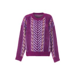 ebeeza Pullover Damen Gr&ouml;&szlig;e M lavendel / beere / rosa