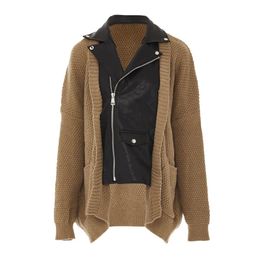 Naemi Knit Cardigan female Brown size M