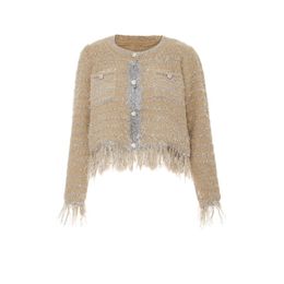 Nally Knit Cardigan female Beige size M