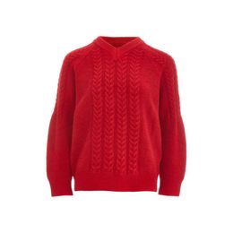 NALLY Pullover Damen Gr&ouml;&szlig;e M rot