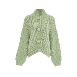 Ebeeza Knit Cardigan female Green size M