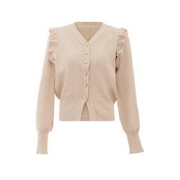 Naemi Knit Cardigan female Beige size XS/S