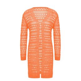 Ebeeza Knit Cardigan female Orange size XS/S