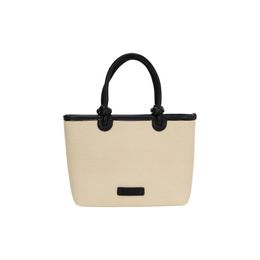 Gaya Handtasche Damen Gr&ouml;&szlig;e One Size schwarz / wollwei&szlig;