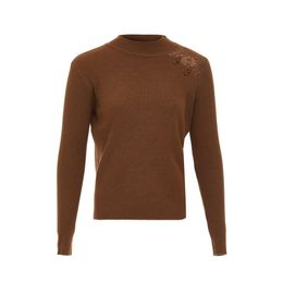 Paino Sweater female Brown size XS/S