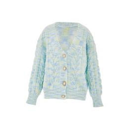 IMMY Strickjacke Damen Gr&ouml;&szlig;e M aqua / gr&uuml;n