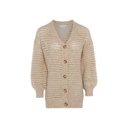 Caneva Knit Cardigan female Beige size M/L