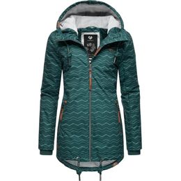 Ragwear Jacke 'Zuzka' Damen Gr&ouml;&szlig;e M gr&uuml;n / hellgr&uuml;n Winterjacke