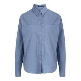 Nasty Gal Petite Bluse Damen Gr&ouml;&szlig;e M rauchblau