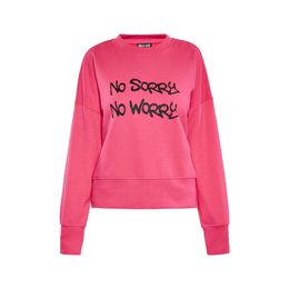 Rockeasy Sweatshirt female Pink size XS