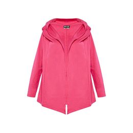 Rockeasy Zip-Up Hoodie female Pink size S