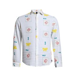 Campus Sutra Button Up Shirt 'Suzanna' male White size M