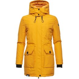 Navahoo Winter Jacket female Yellow size M
