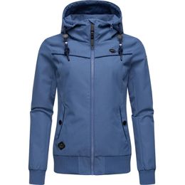 Ragwear Funktionsjacke 'Jotty' Damen Gr&ouml;&szlig;e XS blau / schwarz