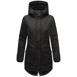 Navahoo Parka 'Brinjaa' Damen Gr&ouml;&szlig;e XS schwarz