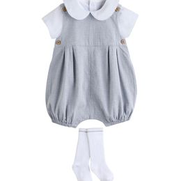 next Romper/Bodysuit boy Grey size up to 3mth