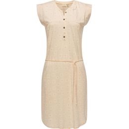 Ragwear Kleid 'Zofka' Damen Gr&ouml;&szlig;e 34 beige / gelb / wei&szlig; Winterkleid