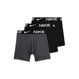Nike Sportswear Boxershorts 'ESSENTIAL' Jungen Gr&ouml;&szlig;e 158/170 grau / schwarz / wei&szlig;