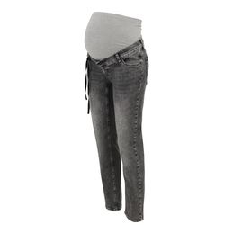 Love2wait Umstand Jeans 'Norah' Damen Gr&ouml;&szlig;e 33 grey denim / graumeliert