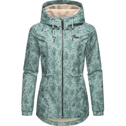 Ragwear Funktionsjacke 'Dankka Spring' Damen Gr&ouml;&szlig;e M petrol / mint