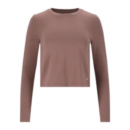 ENDURANCE ATHLECIA Athlecia Performance Shirt 'Kirillov' female Brown size 36