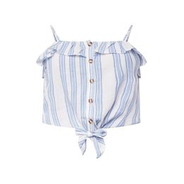 ABOUT YOU Curvy Top 'Lissi' female Blue, White size 48