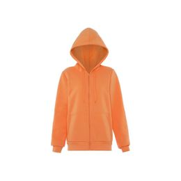 Flyweight Zip-Up Hoodie female Orange size L