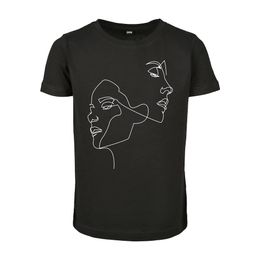 Mister Tee T-Shirt 'One Line' Jungen Gr&ouml;&szlig;e 146/152 schwarz / wei&szlig;