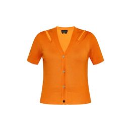 Naemi Knit Cardigan female Orange size S