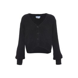 Poomi Cardigan Damen Gr&ouml;&szlig;e M/L schwarz