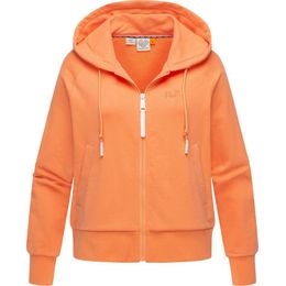 Ragwear Zip-Up Hoodie 'Taila' female Orange size XXL