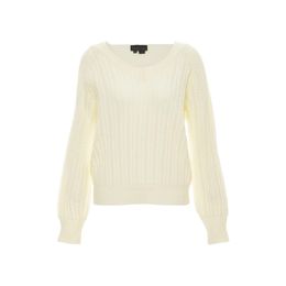 NAEMI Pullover Damen Gr&ouml;&szlig;e XS/S wollwei&szlig;