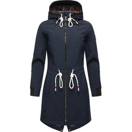 Marikoo Raincoat 'Mount Furnica' female Blue size XXL