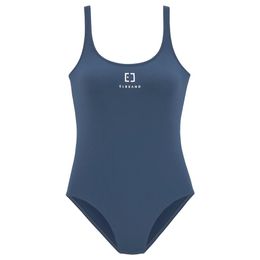 ELBSAND Badeanzug Damen Gr&ouml;&szlig;e M navy / schwarz / wei&szlig;