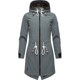 Marikoo Raincoat 'Mount Furnica' female Blue size XXXL