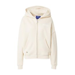 PEQUS Zip-Up Hoodie female Beige size XS