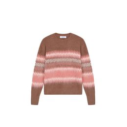 Scalpers Sweater 'Farisle' female Brown size L