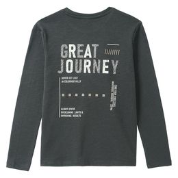 Yigga Jungen Langarmshirt mit R&uuml;ckenprint