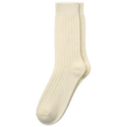 VanVaan 1 Paar Herren Socken mit Zopf-Muster