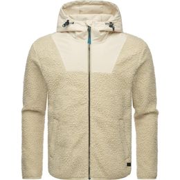 Ragwear Funktionsfleecejacke 'Adar' Herren Gr&ouml;&szlig;e M creme / hellbeige