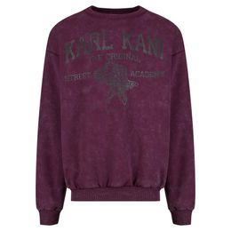 Karl Kani Sweatshirt 'Street Academy' Herren Gr&ouml;&szlig;e L cyclam / schwarz