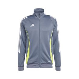 adidas Performance Trainingsjacke 'Tiro 24' Herren Gr&ouml;&szlig;e M grau / neongr&uuml;n / wei&szlig;