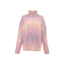 Sookie Pullover Damen Gr&ouml;&szlig;e XS/S blau / gelb / flieder / rosa