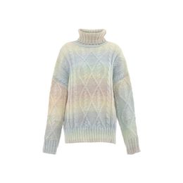 Sookie Pullover Damen Gr&ouml;&szlig;e XL/XXL hellblau / pastellgelb / pastellpink
