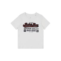 JACK & JONES MINI T-Shirt Jungen Gr&ouml;&szlig;e 122 rot / schwarz / wei&szlig;