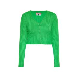 Swirly Knit Cardigan female Green size XL