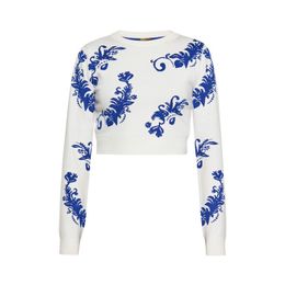 Ebeeza Sweater female Blue, White size S