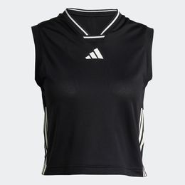 adidas Sportswear Sporttop 'TIRO' Damen Gr&ouml;&szlig;e XS schwarz / wei&szlig;